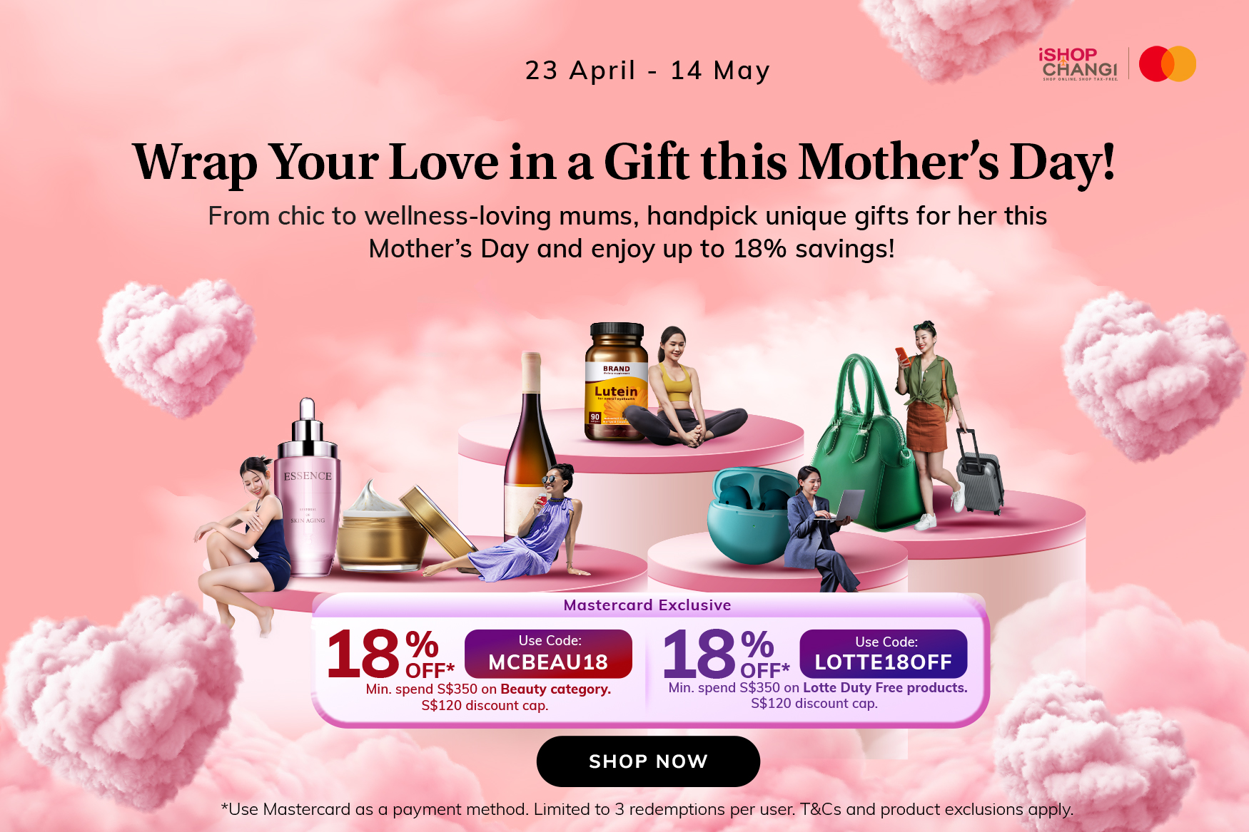 iShopChangi Promotions | Changi Exclusive Discount Codes | iShopChangi
