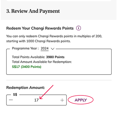 Shop with Points | iShopChangi