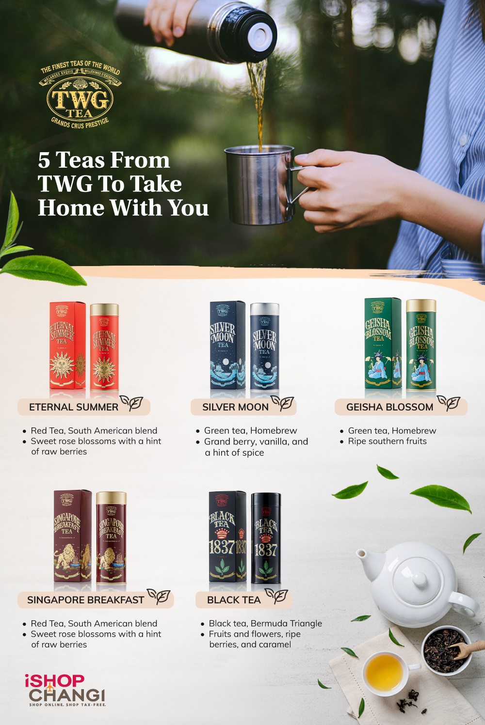 Shopper's Guide to TWG’s Finest Tea Selections | iShopChangi